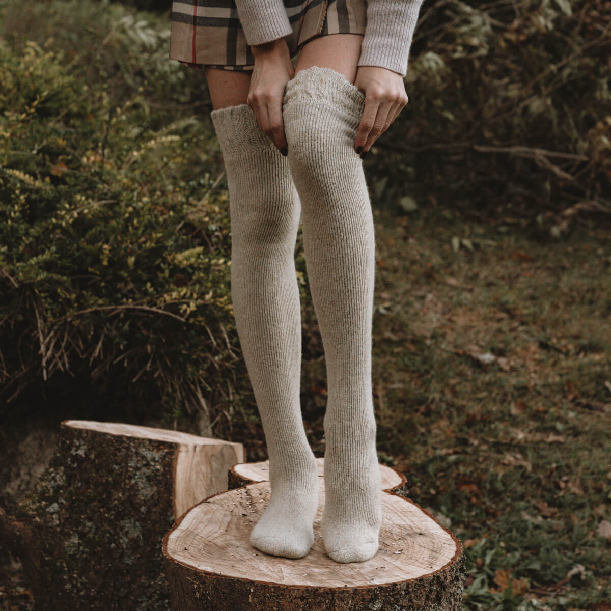 Earth Over the Knee (2 pairs) - Nordic Socks CA